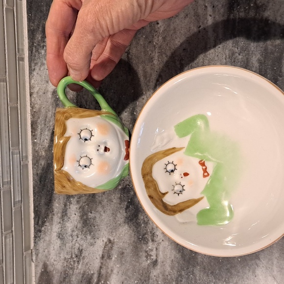 Dining | Nippon Kewpie Mug And Bowl Children Mug And Bowl | Poshmark